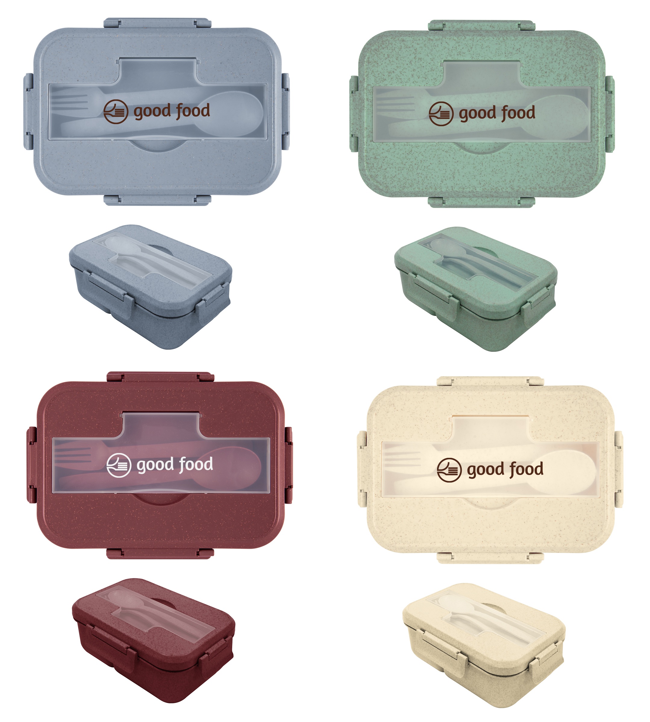 Harvest Bento Box with Utensils
